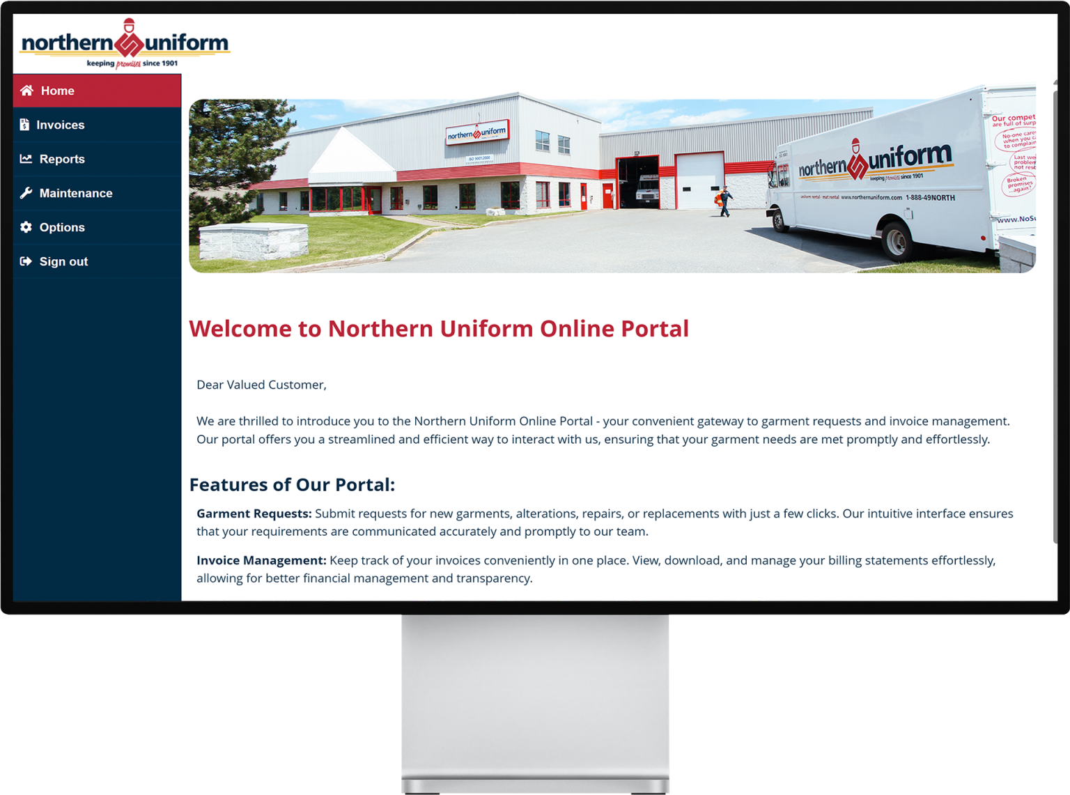 Uniform Program Tracking App: NU-trak - Northern Uniform